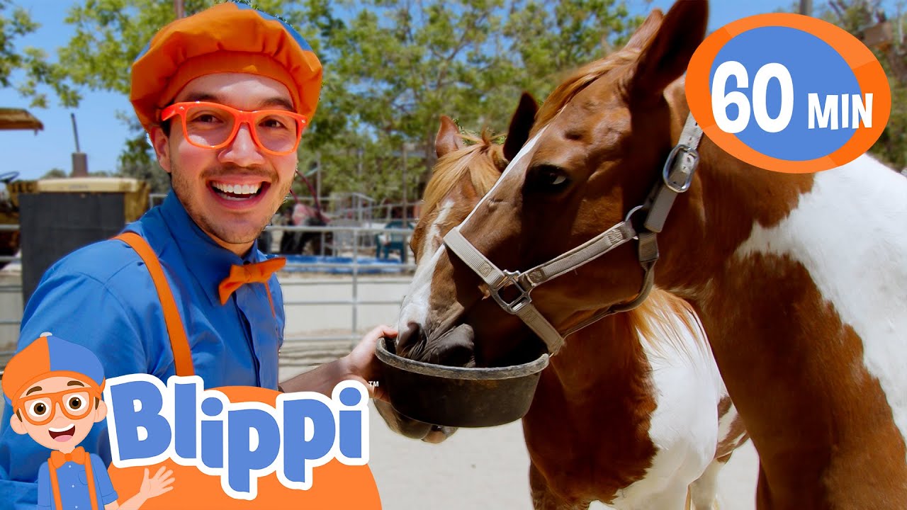 Blippi Meets Lots of Animals at Danny's Farm! | Educational Kids Videos ...