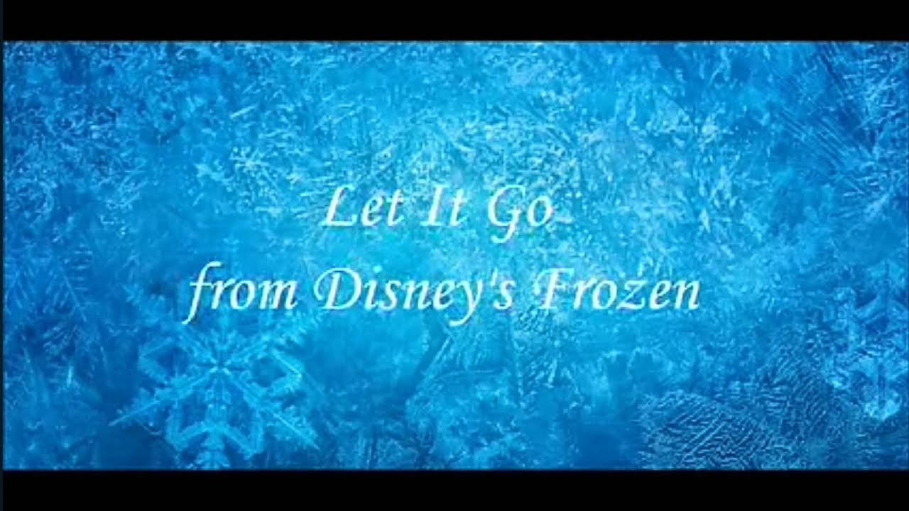 Let It Go - Frozen lyrics ( Full songs ) - YouTube