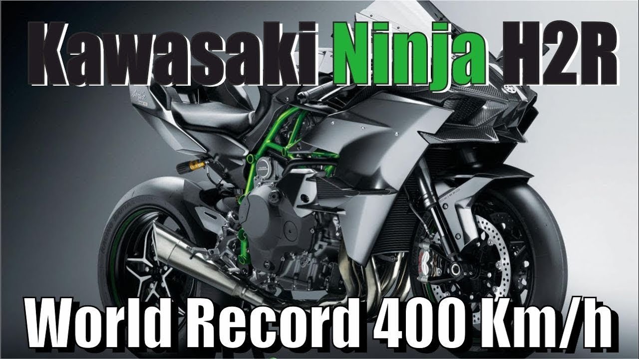 Kawasaki H2R World Record 400 km h in 26 sec HD _GOD OF ALL BIKES - YouTube