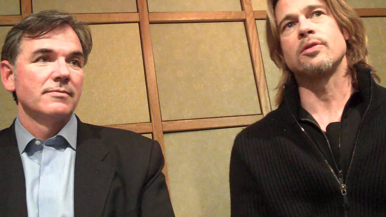 Brad Pitt and Billy Beane Talk MONEYBALL, Interview - YouTube