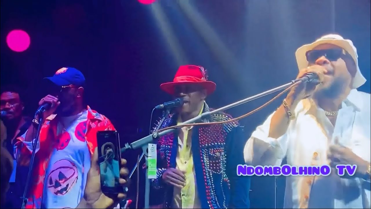 Alain MAKABA show live invité JB Mpiana , Adolph Dominguez et Blaise ...