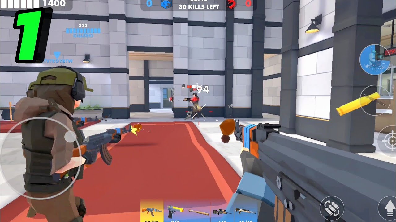 Polygun Arena: Online Shooter BATTLE ROYALE SHOWDOWN! Gameplay - YouTube