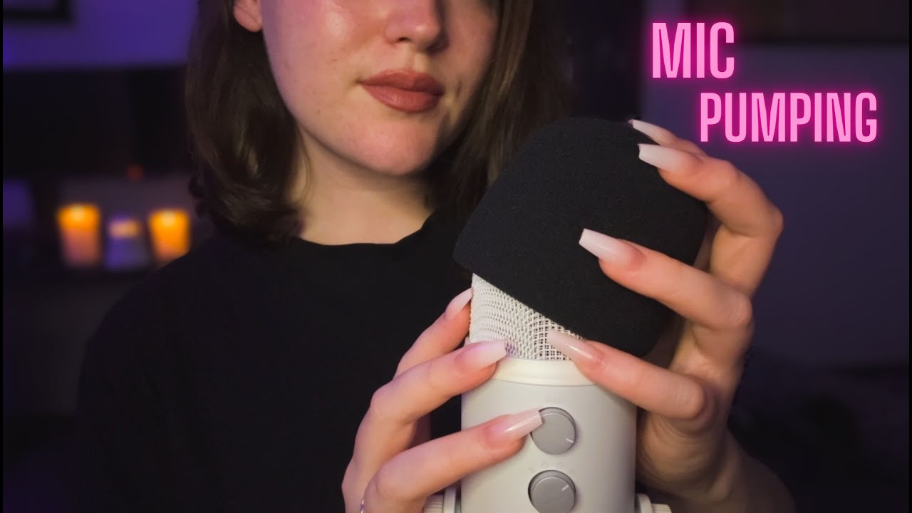 ASMR Mic Pumping, Swirling and Gripping (no talking) - YouTube