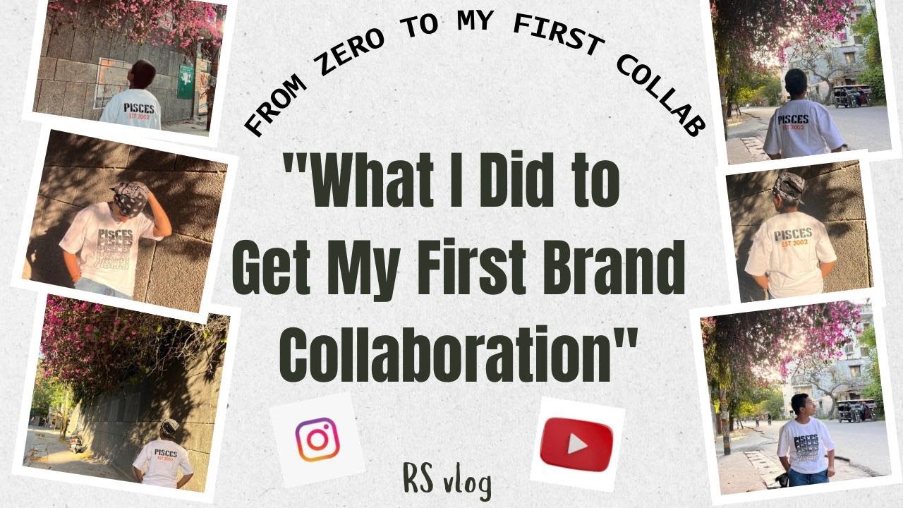 No Agent, No Fame – Just Strategy, How I Landed My First Collab | RS Vlog #rsvlogs #collab - YouTube