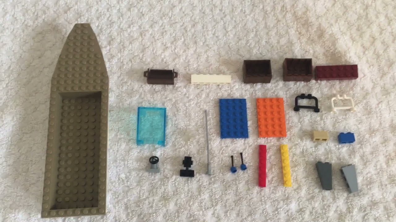 How to make a lego fishing boat 🛥 - YouTube