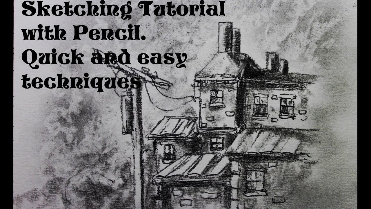 SKETCHING Tutorial with Pencil. Quick and easy techniques By Nil Rocha ...