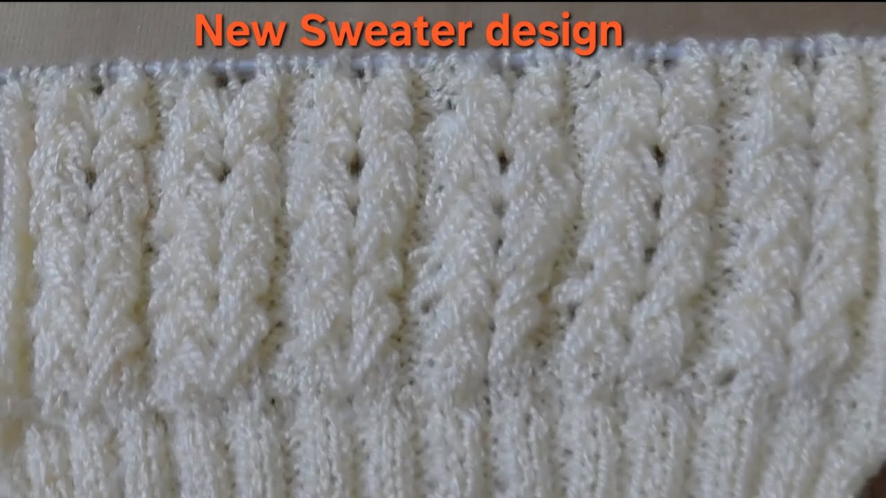 New sweater Design tutorial - YouTube