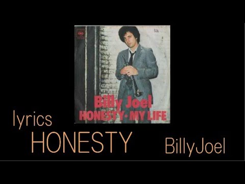 [lyrics/和訳] Honesty_ Billy Joel - YouTube