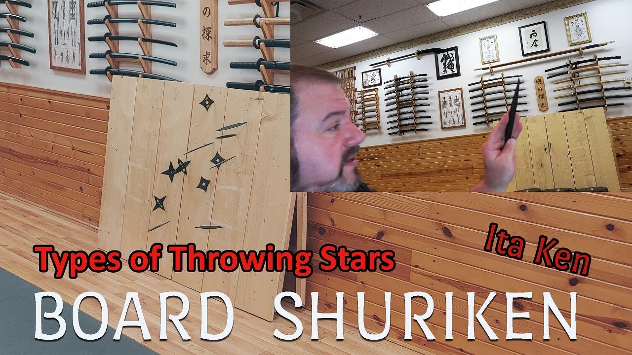 Types of Shuriken - Board Shuriken - YouTube