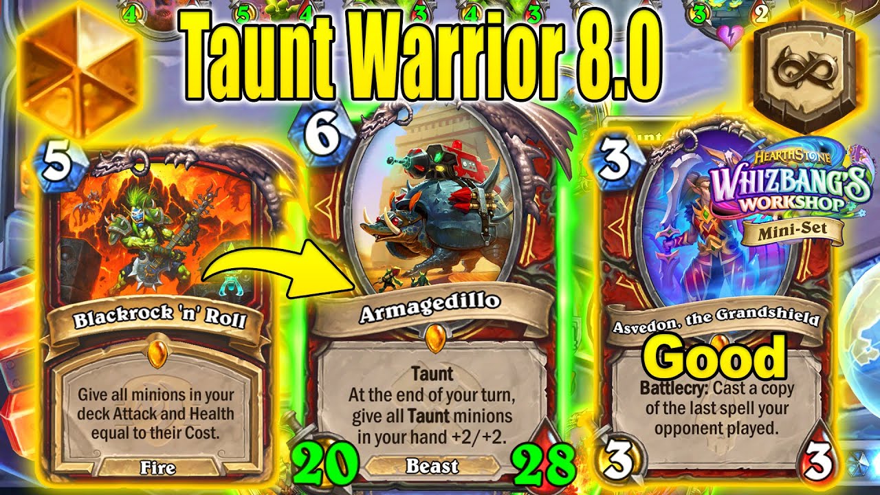 Biggest Taunt Warrior 8.0 That's Surprisingly Good At Whizbang's ...