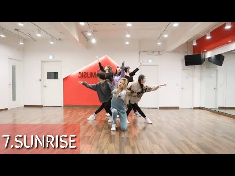 GFRIEND HARDEST CHOREOGRAPHY RANKING
