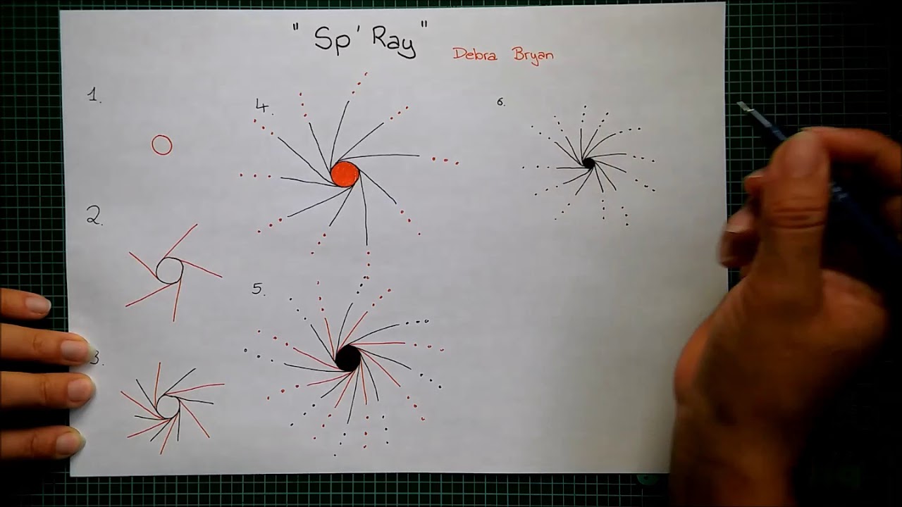 Daily Tangle - Sp'Ray - YouTube