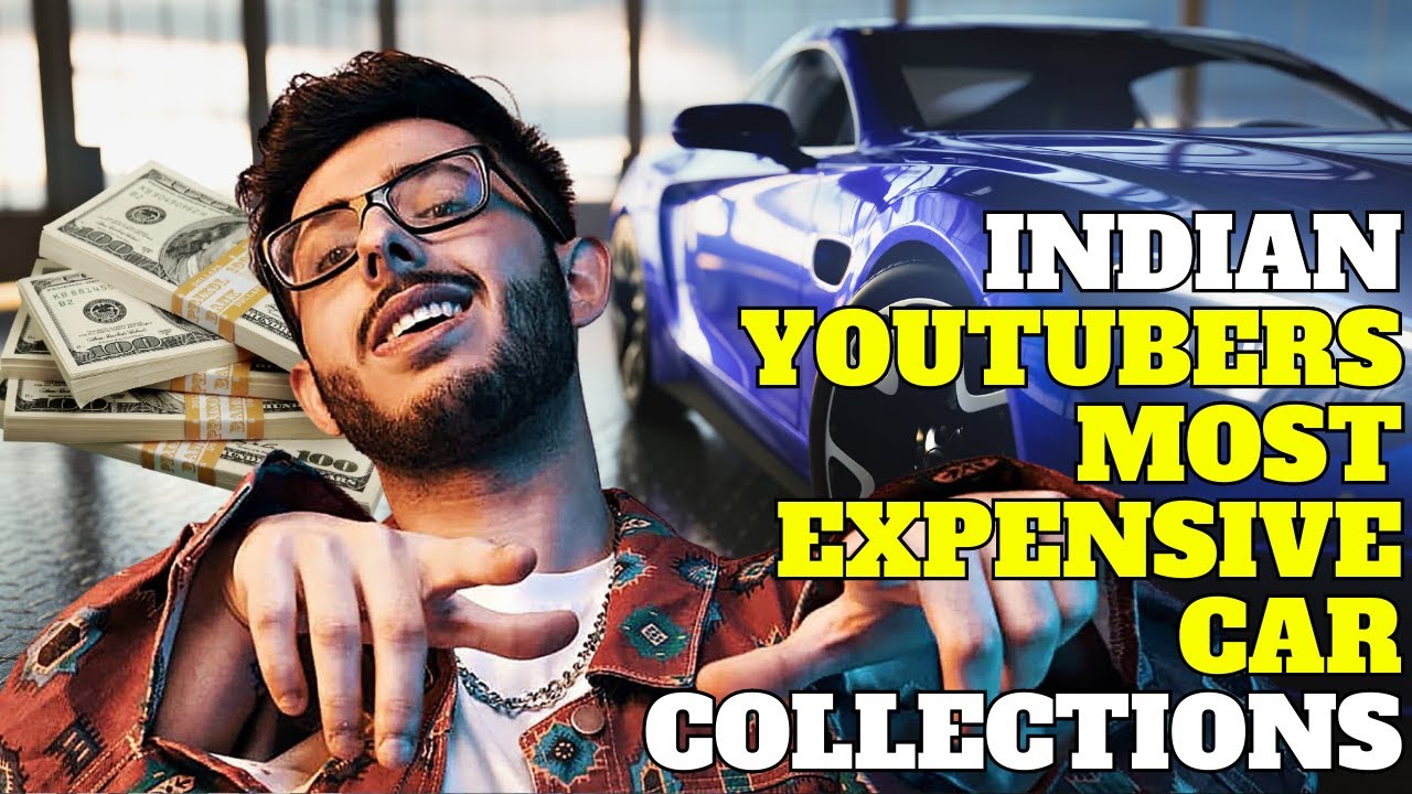 Top 10 Indian Youtuber MOST Car Collection |carryminate ,bhuvan bam ,technical guruji ,sourav ...