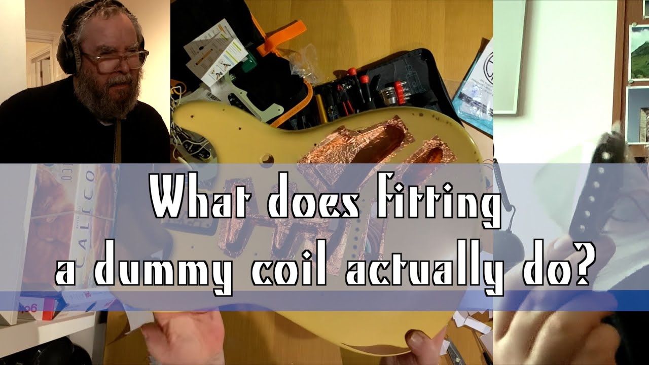 What does fitting a dummy coil actually do? (inc. copper sheilding ...