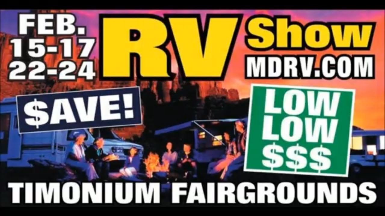 RV Show At The Maryland State Fair Grounds! Full Tour! Timonium MD 2/23 ...