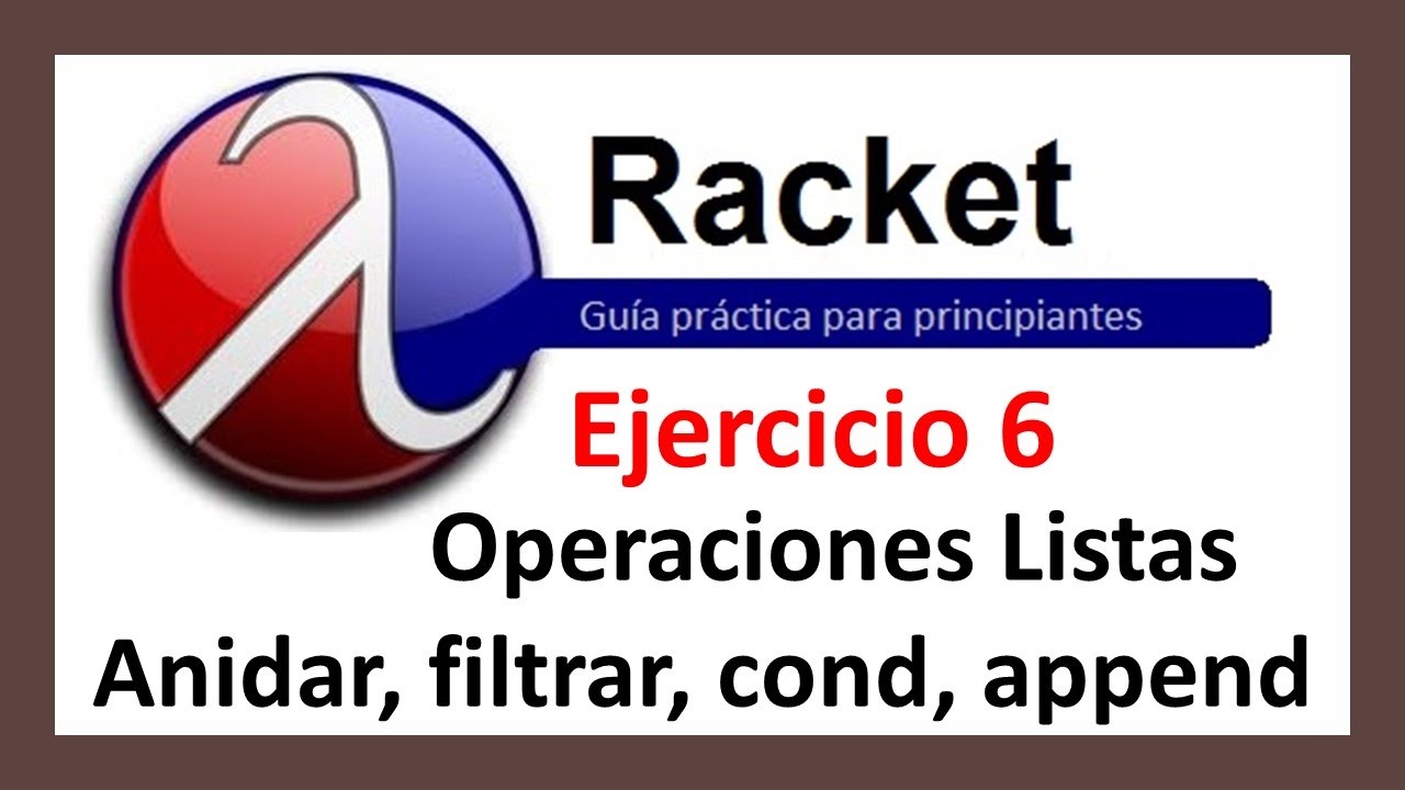 Drracket - Ejercicios con listas (filtrar, anidar, append) - YouTube