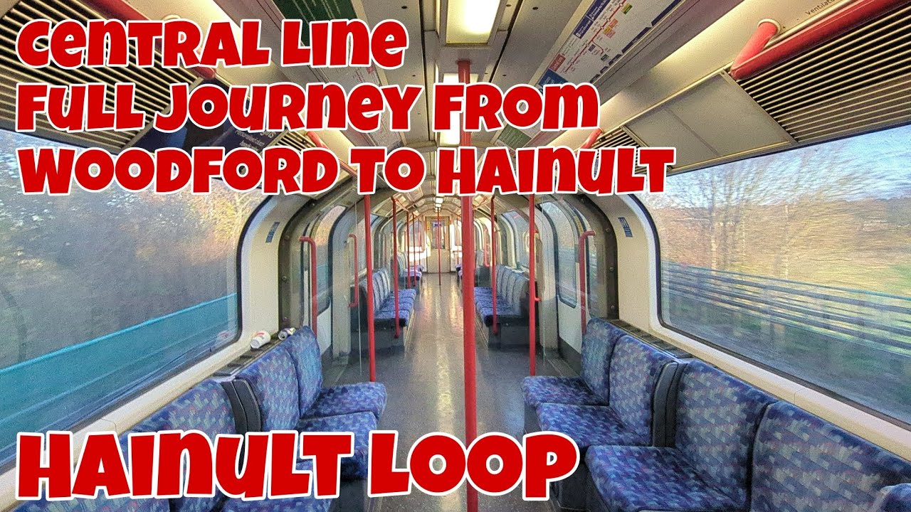 Central Line - Full Journey From Woodford to Hainult - YouTube