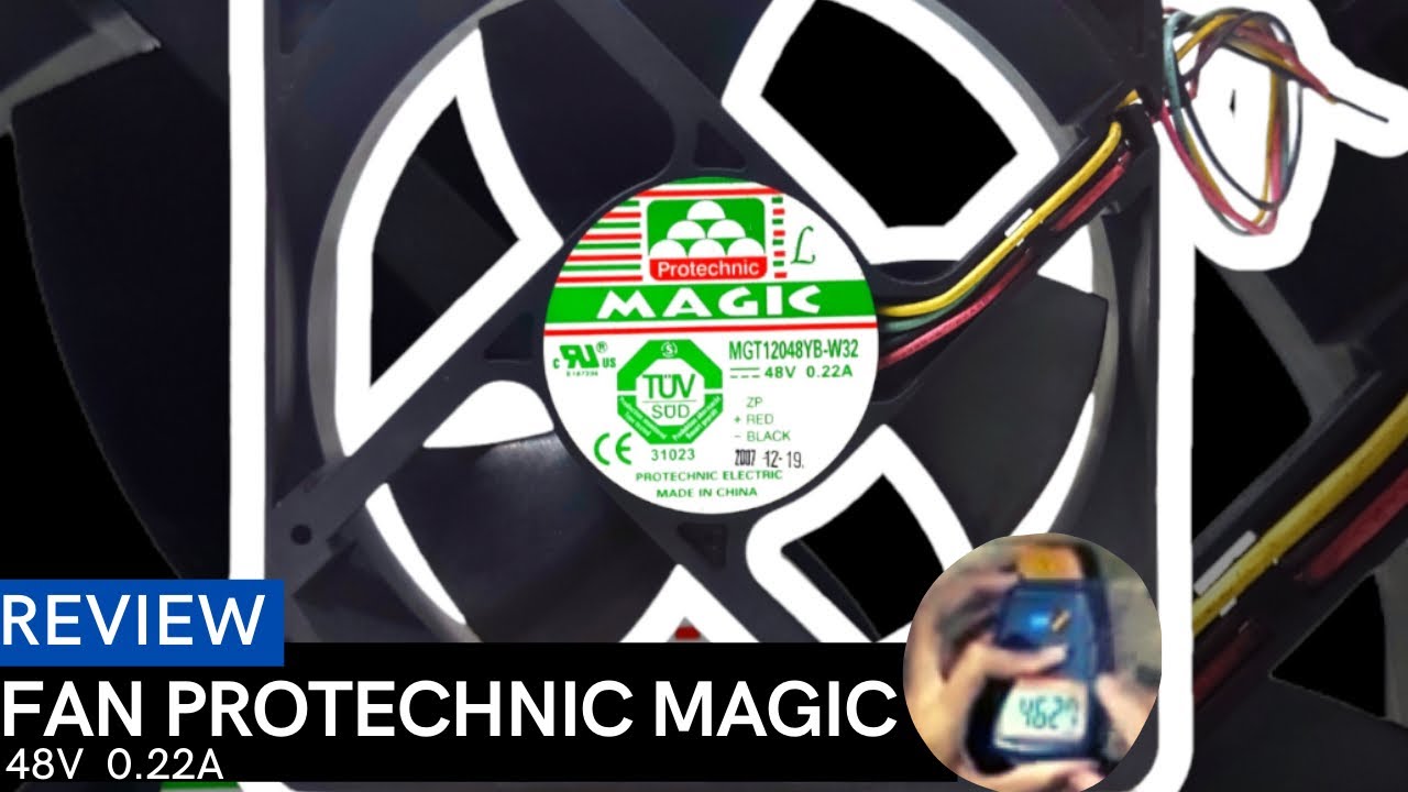 REVIEW KIPAS FAN HIGHSPEED PROTECHNIC MAGIC EX SERVER | Kipas Kencang Baling Alumunium‼️ - YouTube