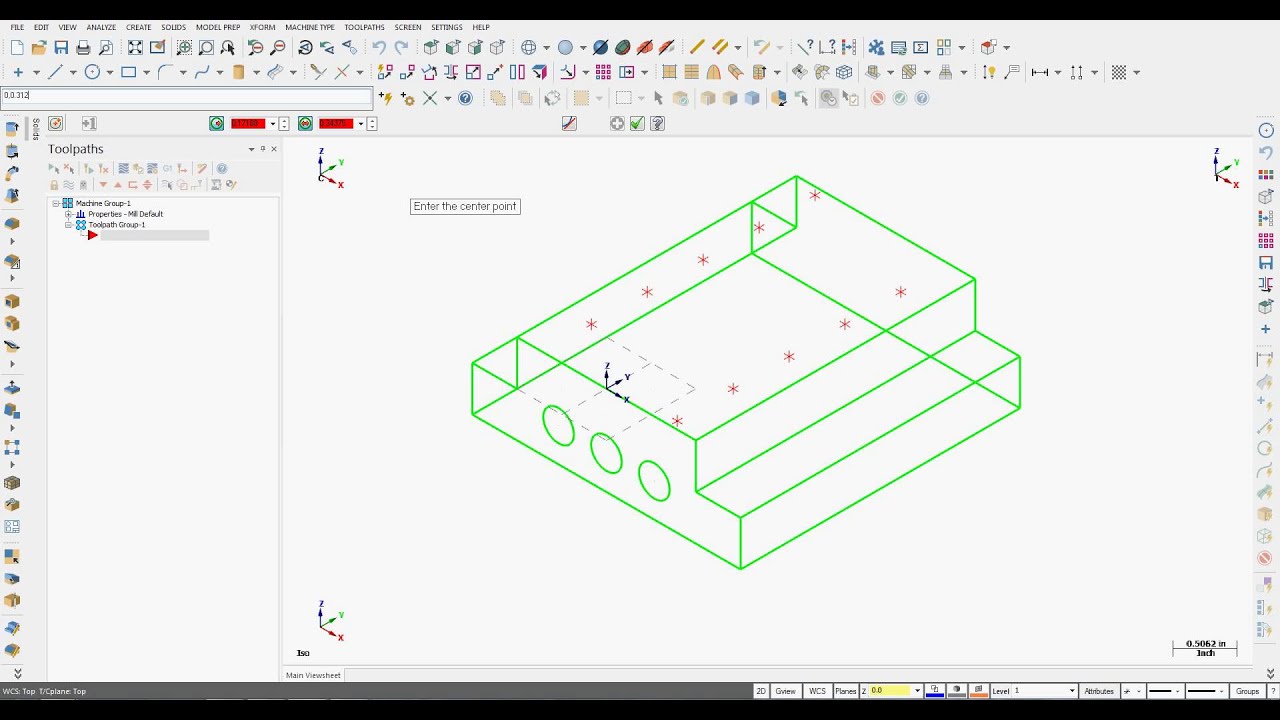 Rectangular Array of Holes - YouTube