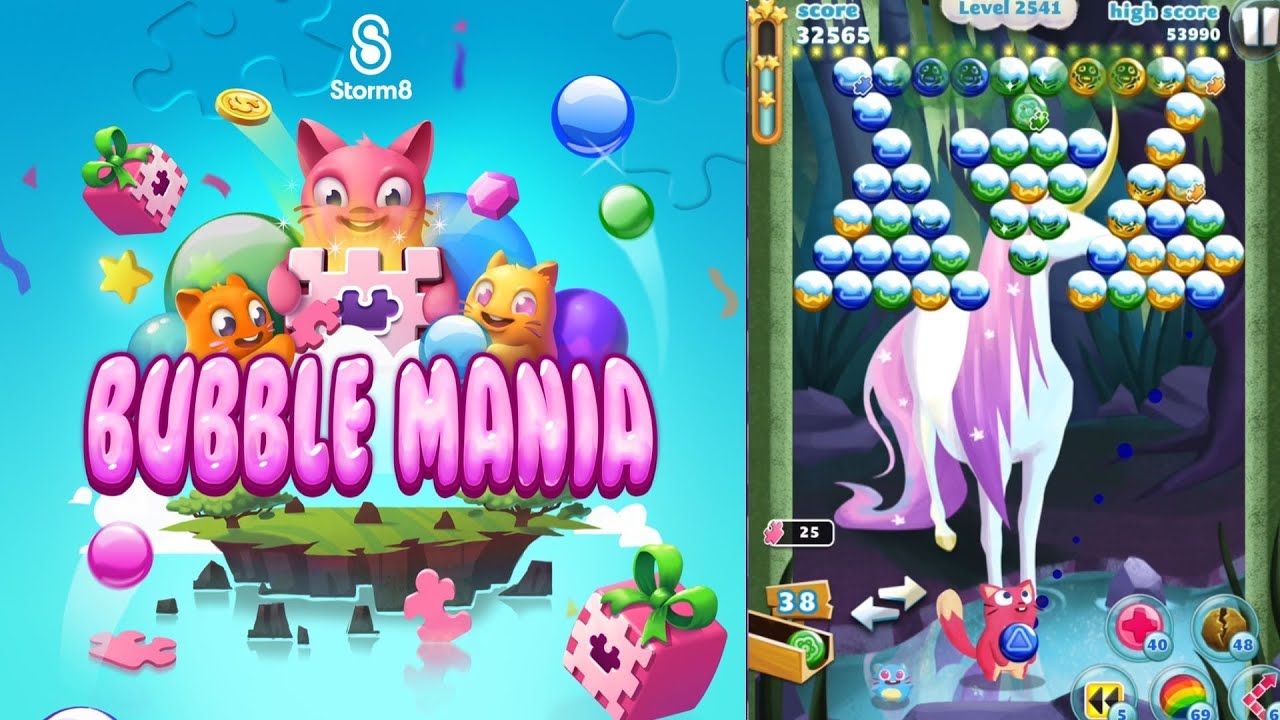 Bubble Mania level 2541 - YouTube
