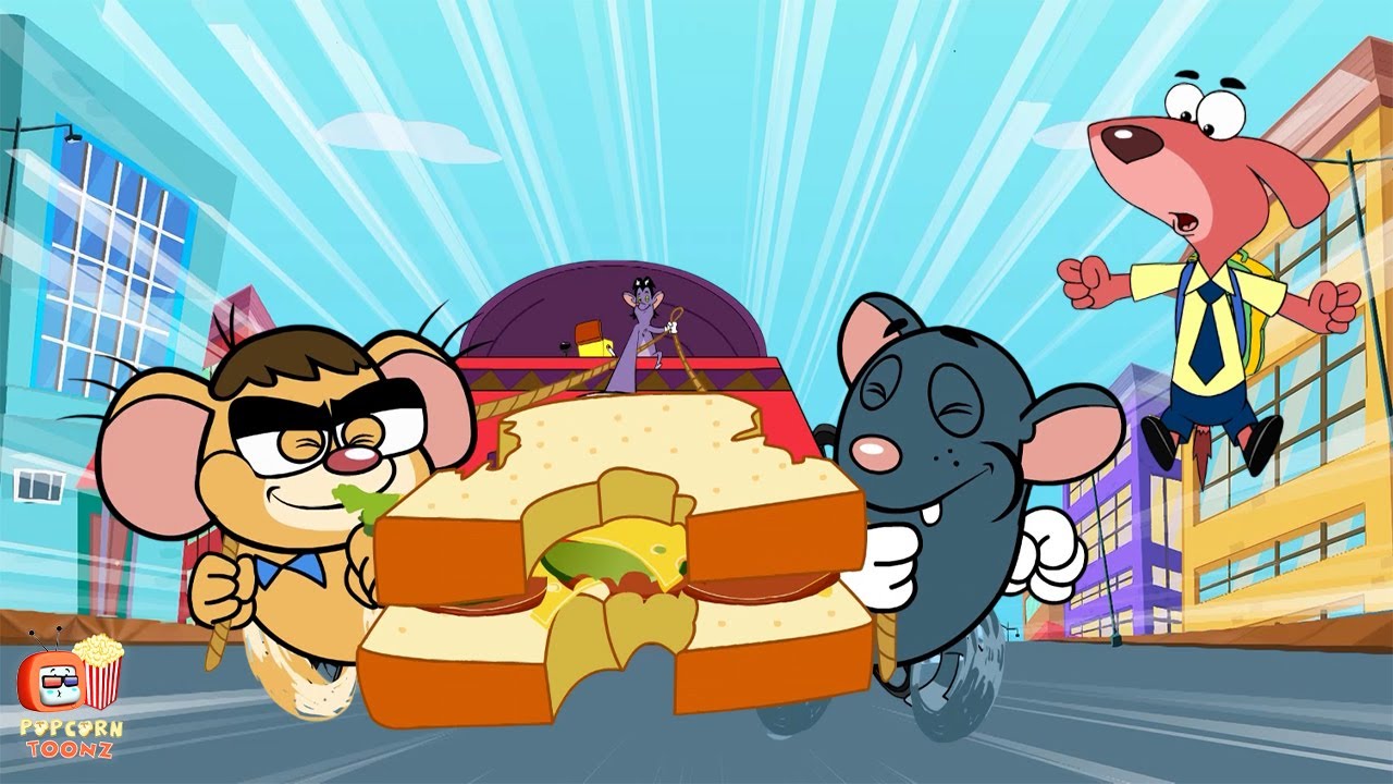 Doggy Don's Big Exam Day! Rats Take Over the School Cart –rat a tat l ...