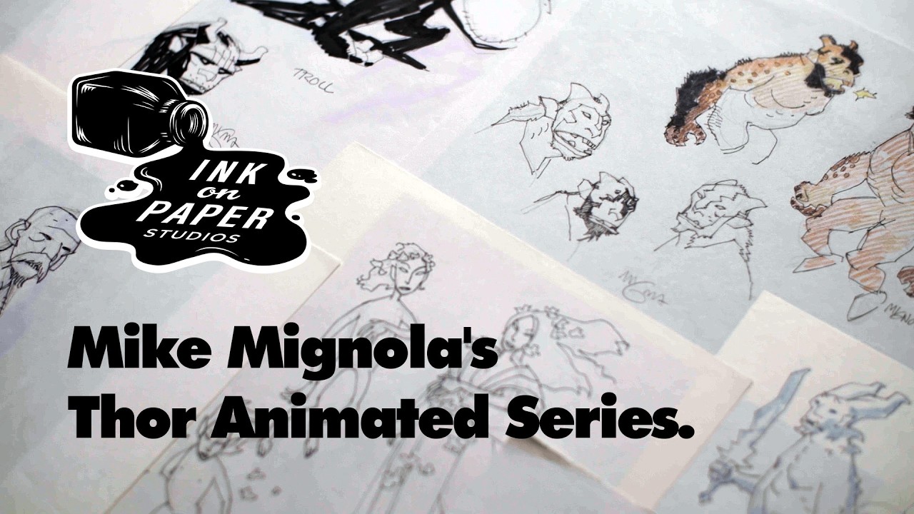 Mike Mignola's Unaired Thor Animated Series! - YouTube