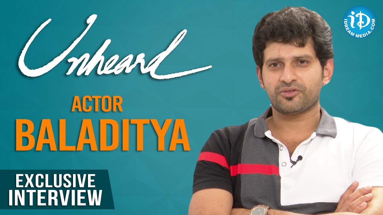 Actor Baladitya Exclusive Interview || Unheard Telugu Web Series ...