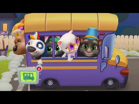 My talking tom family car riding Cartoon Video Episode 12 #talkingtom # ...