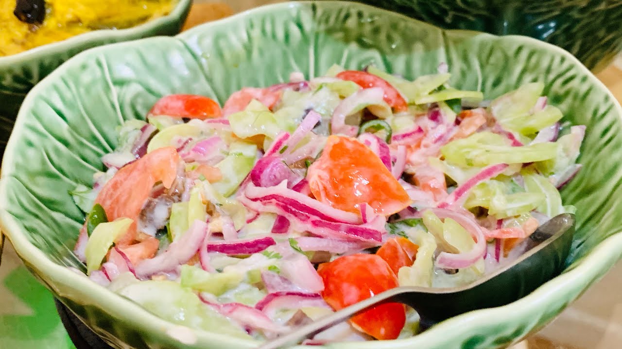 PATHOLA SALAD |SNAKE GOURD SALAD | SRILANKAN RECIPE - YouTube