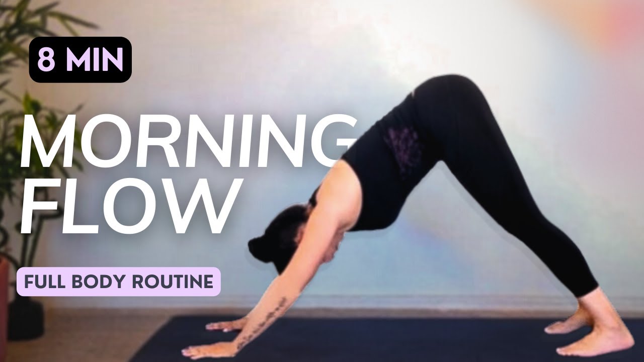 10 MIN MORNING YOGA FLOW || Wake Up & Feel Good - YouTube