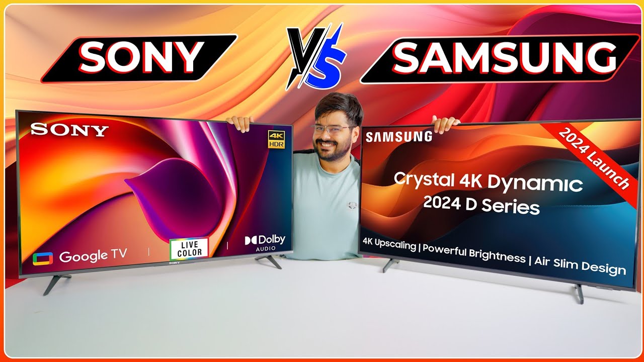 Sony vs Samsung 📺 Sony BRAVIA 2 Vs Samsung Crystal 4K Dynamic | Premium ...