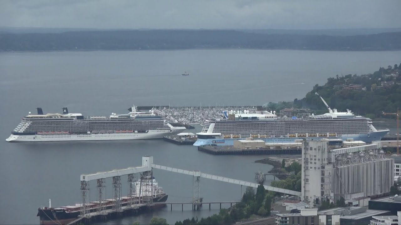 Seattle, WA: Friday May 24th Cruise Ship Departures (Celebrity Solstice ...