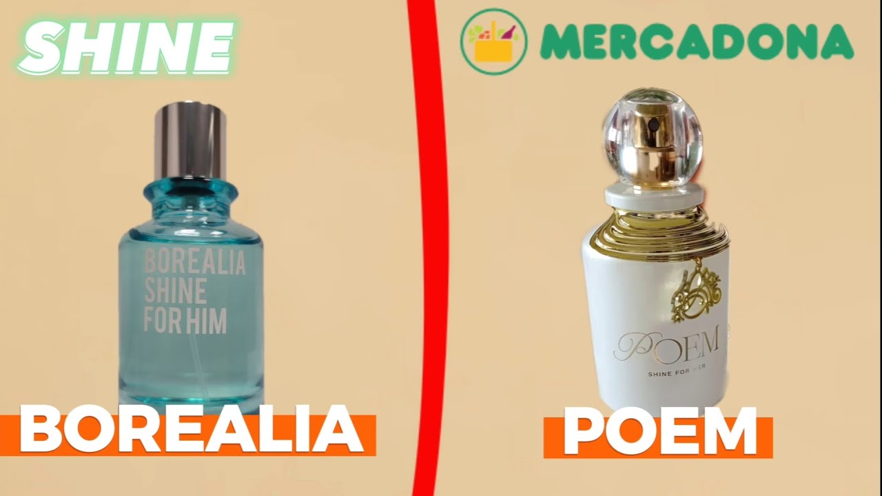 NUEVA FRAGANCIA DE MERCADONA "POEM" Y LA GRAN BOREALIA SHINE FOR HIM ...