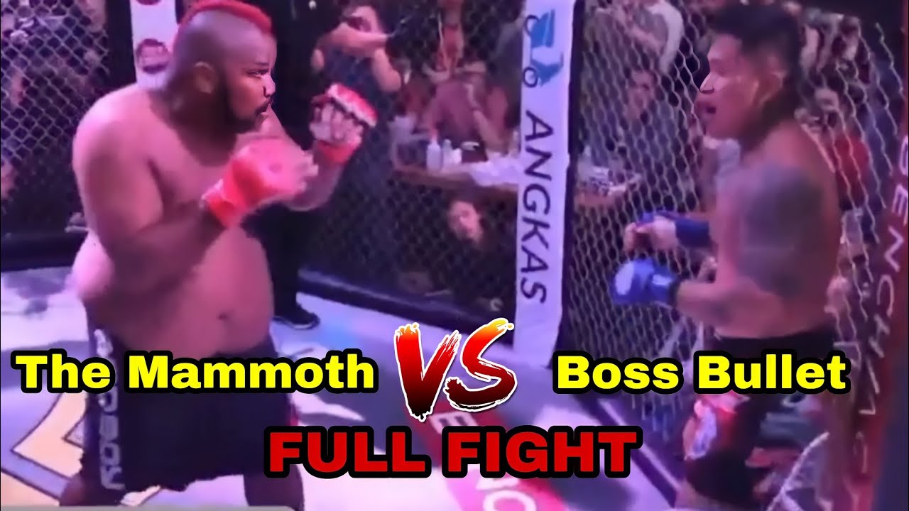 80Sec Lang Tumagal si Boss Bullet Vs The Mammoth Sugar Ray Estroso ...