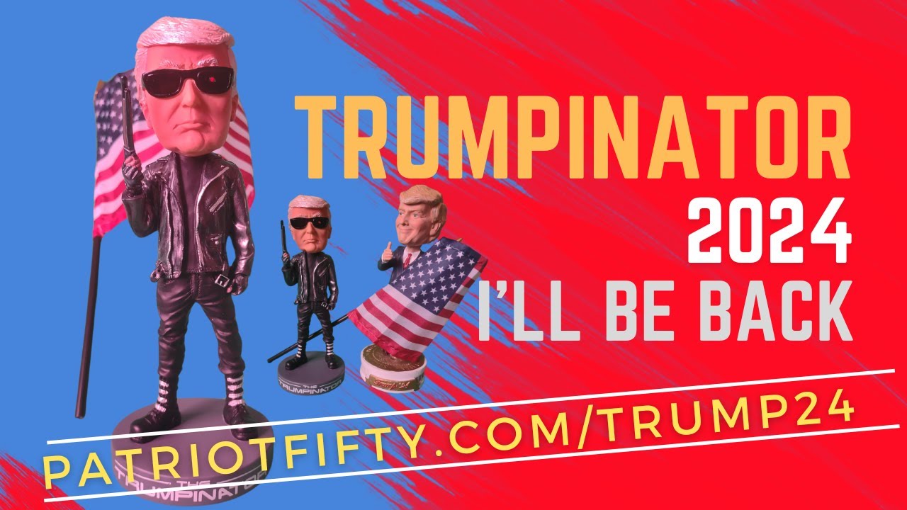 Trumpinator 2024 I'll Be Back, Donald Trump Shot, Rise of the ...
