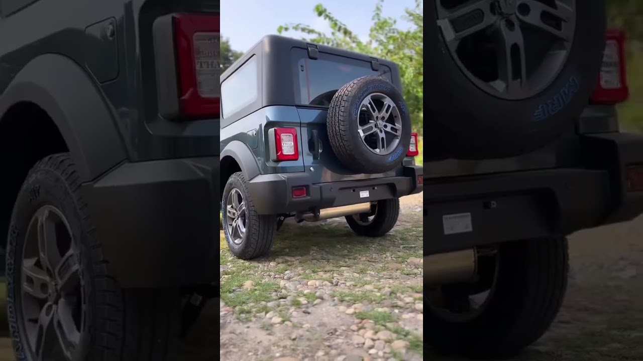 New mahindra thar facelift | mahindra thar new logo | new thar look ...