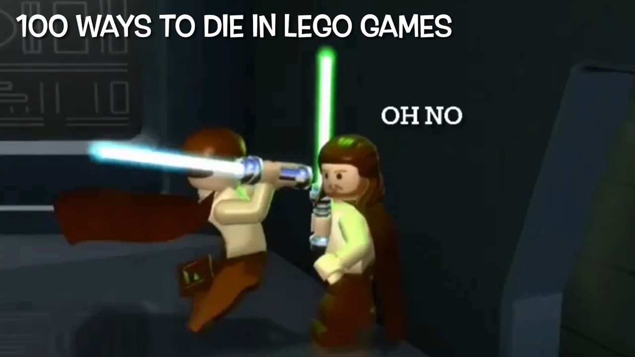 100 ways to die in Lego Video Games - YouTube