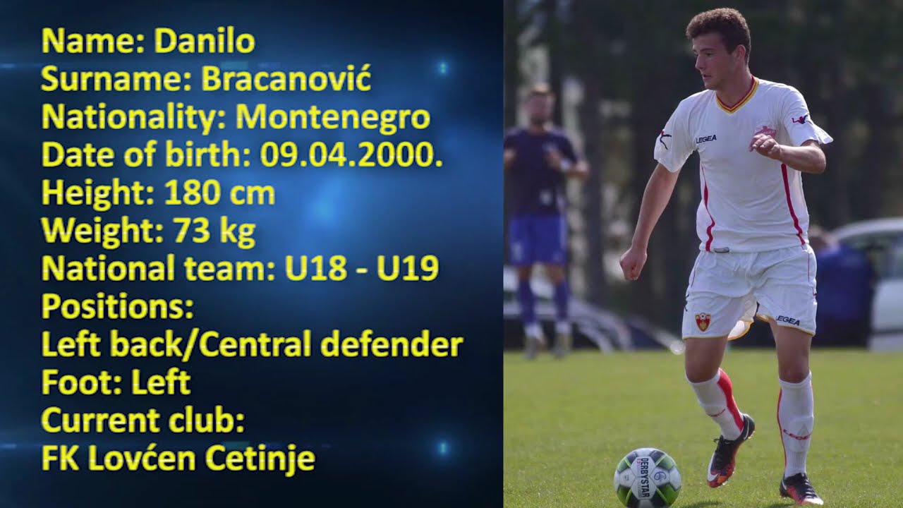 DANILO BRACANOVIĆ - PROMO 2019 - YouTube