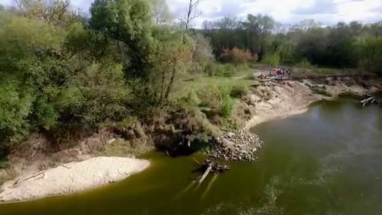 Wisla z góry. Vistula River. - YouTube