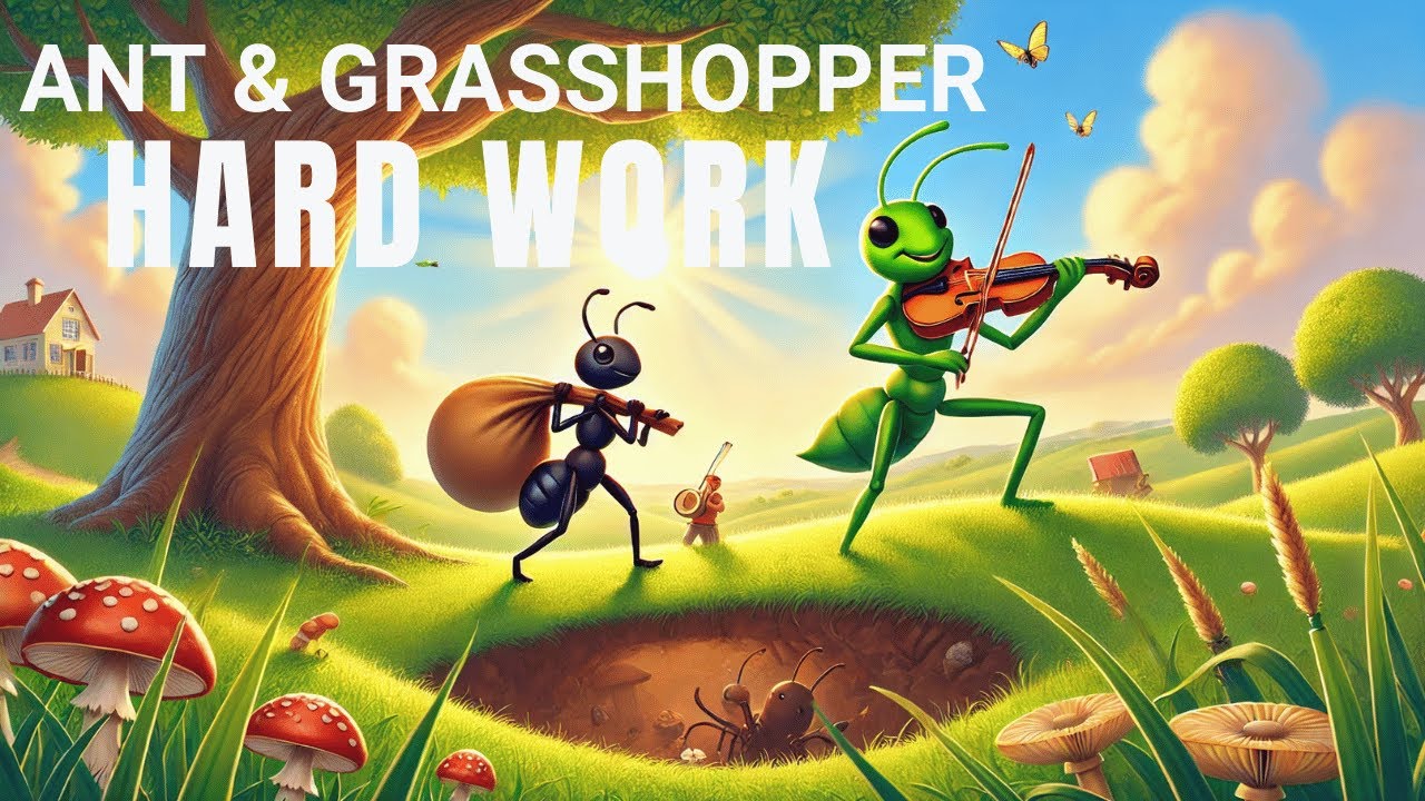 Ant and Grasshopper: The Hard Work Lesson You Ignored - YouTube