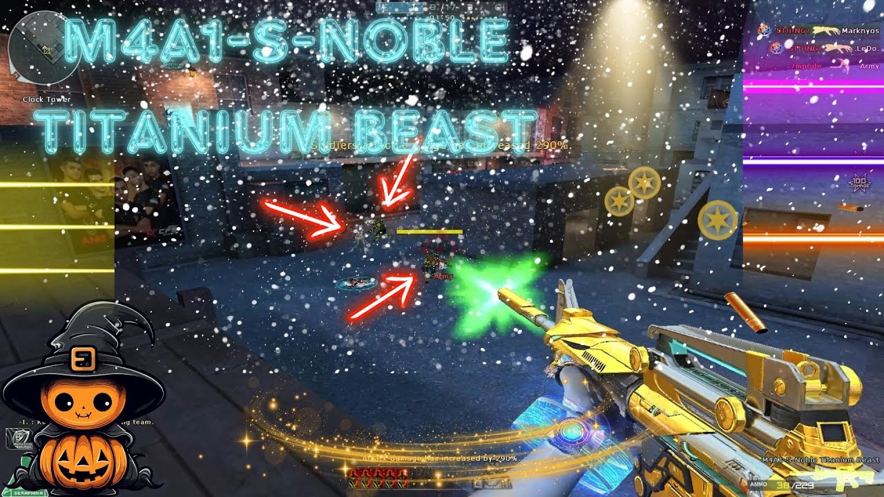 Crossfire West : M4A1-S-Noble Titanium Beast 🔥 - YouTube