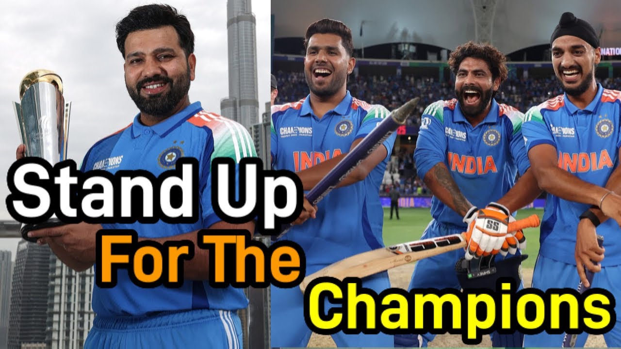 India Vs New Zealand Final Match | India Won The Champions Trophy 2025 ...