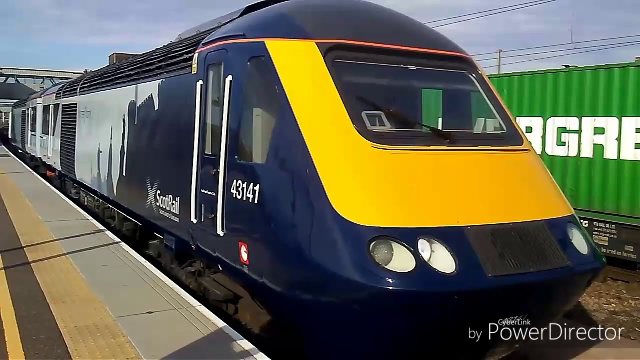 Scotrail class 43's 43141 & 43026 work 000W Loughborough works-Ely ...