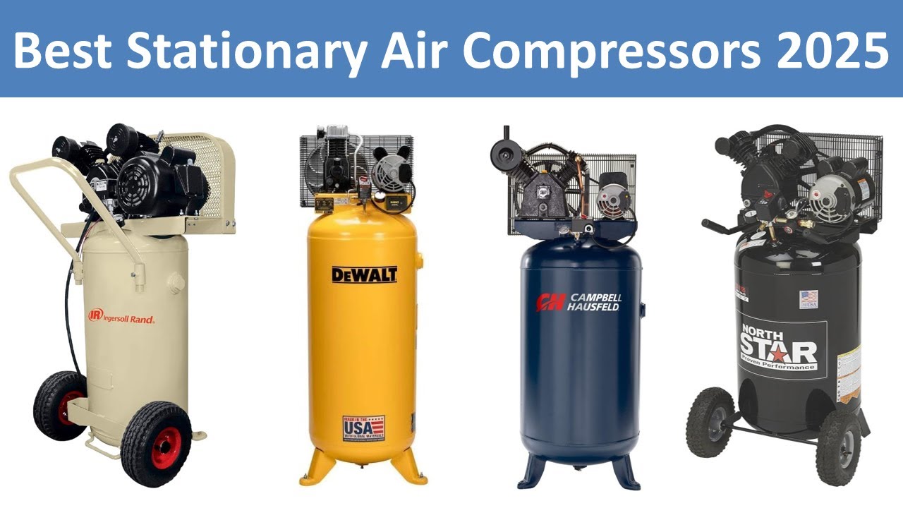 Top 10 Best Stationary Air Compressors in 2025 - YouTube