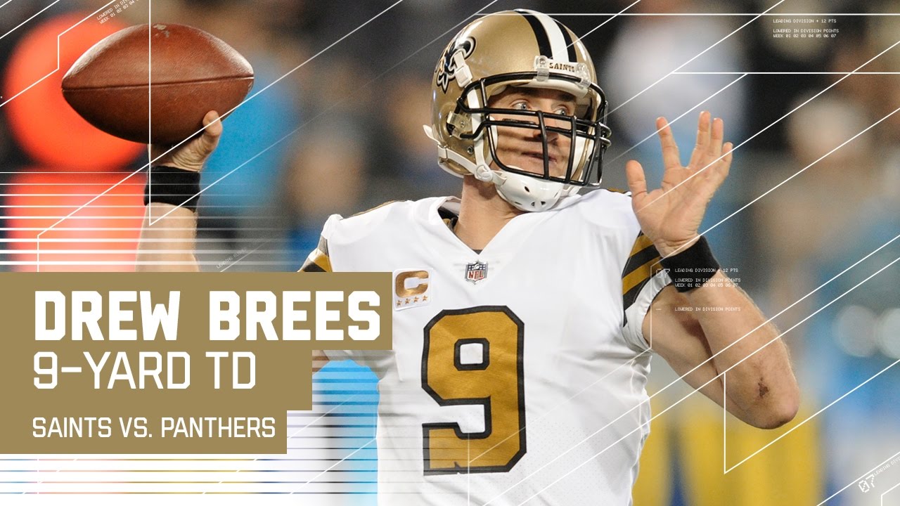 Hightower Long Run Sets Up Drew Brees 9-yard TD Pass | Saints vs ...