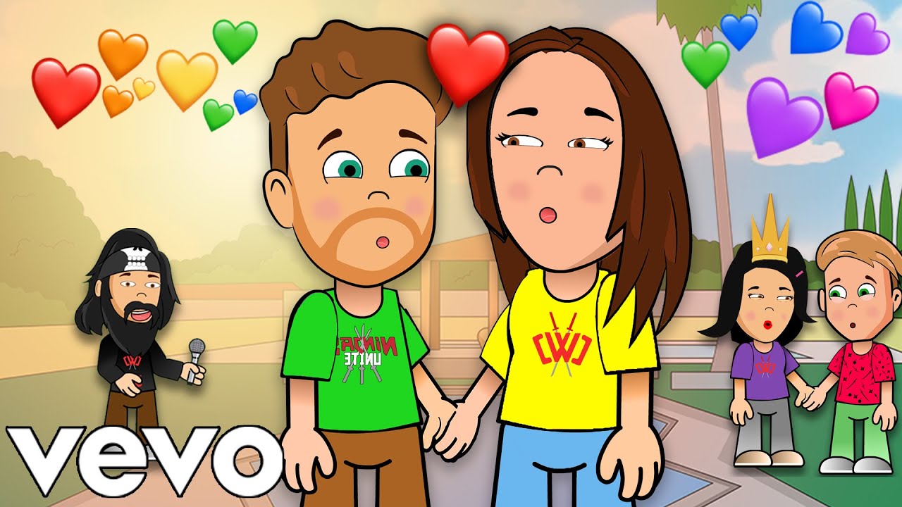 Daniel & Regina Kiss Love Song Animation ️ (MUSIC VIDEO) 🎵 Spy Ninjas ...