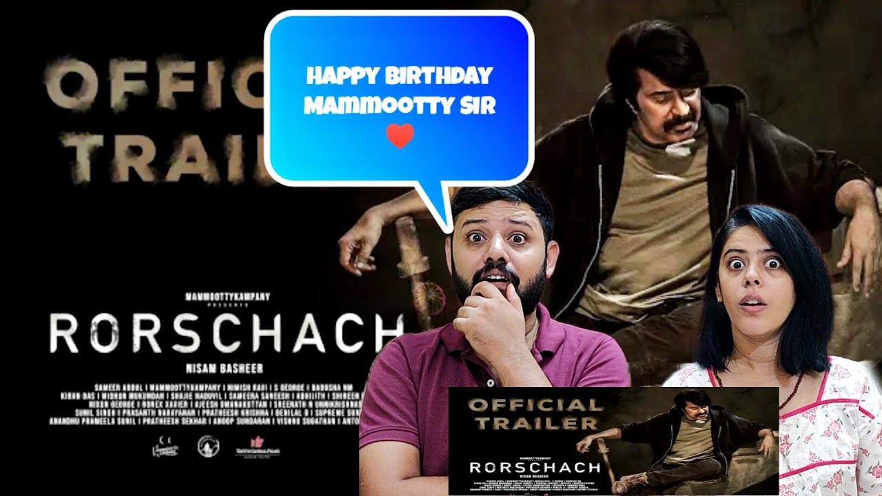 Rorschach Official Trailer | Mammootty | Nisam Basheer | MammoottyKampany | Wayfarer Films ...