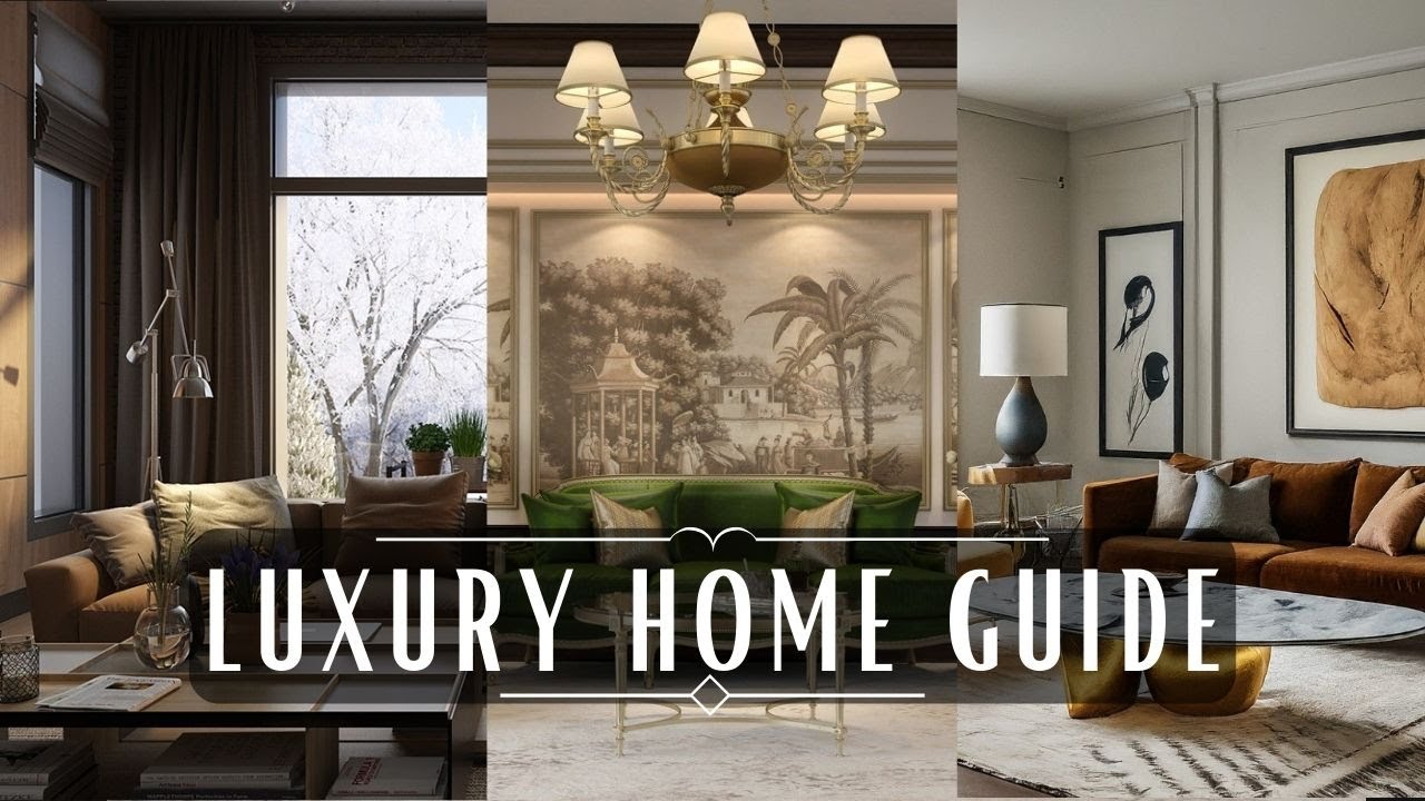 10 Creative Ways Luxury at the Home Decor. Luxury Home Guide. - YouTube