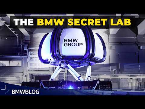 BMW's Insane Driving Simulator Can Test Cars 4 Years Before They're Built