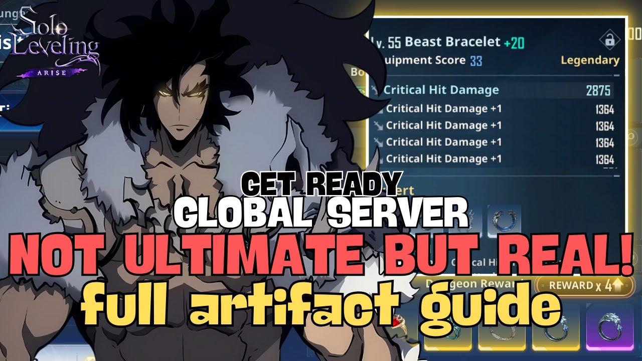 Solo Leveling Arise: Full artifact guide - All you need to know - YouTube